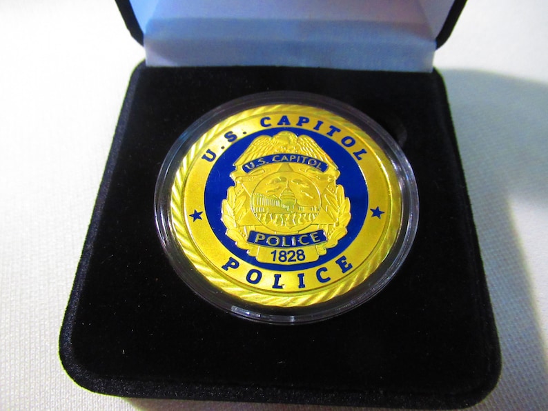 U S Capitol Police Challenge Coin - Etsy
