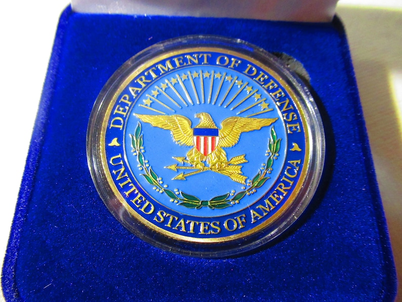 United States Department of Defense Challenge Coin - Etsy