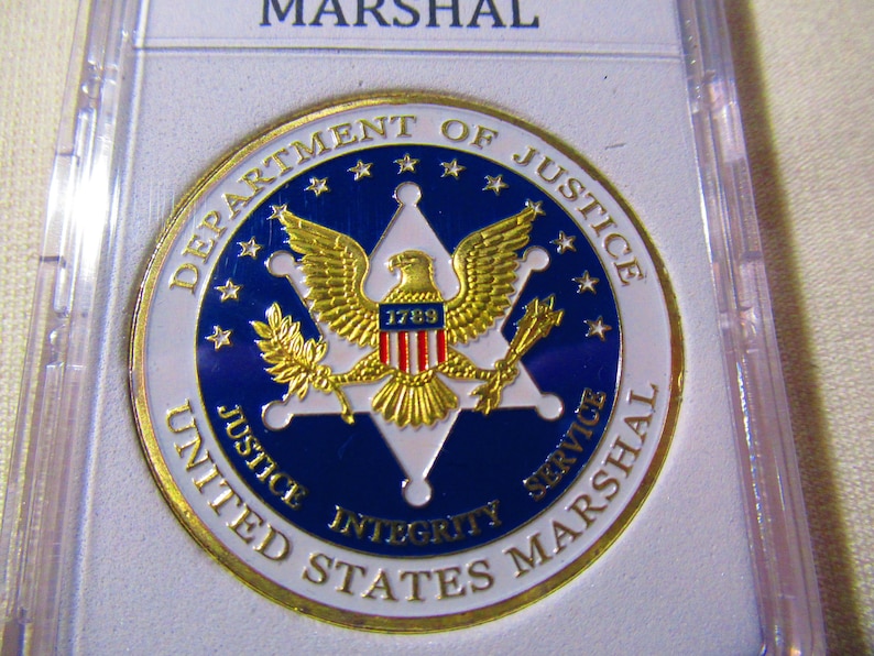 United States Marshal Service Challenge Coin - Etsy
