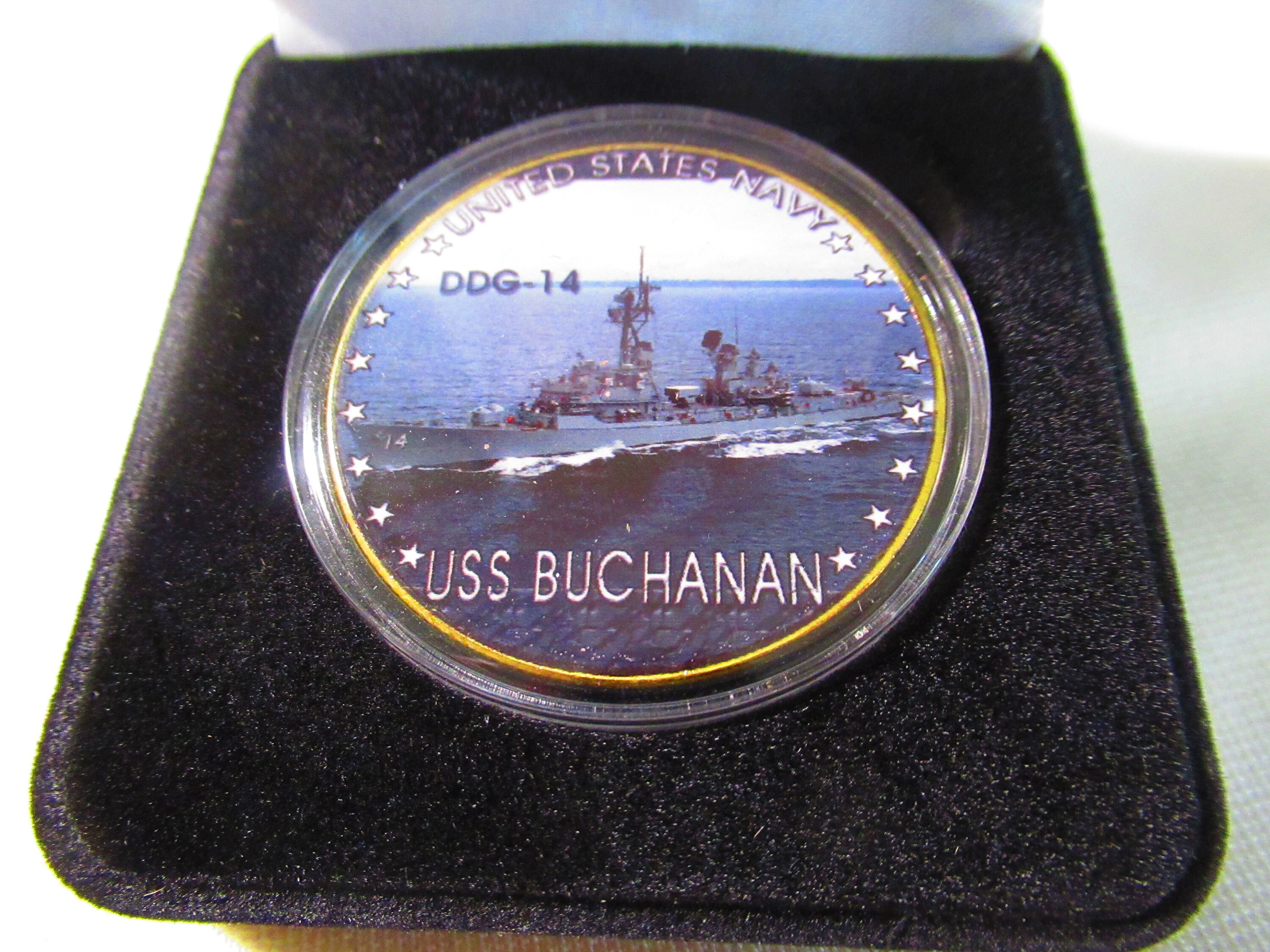U S Navy - USS BUCHANAN (DDG-14) Challenge Coin - Etsy