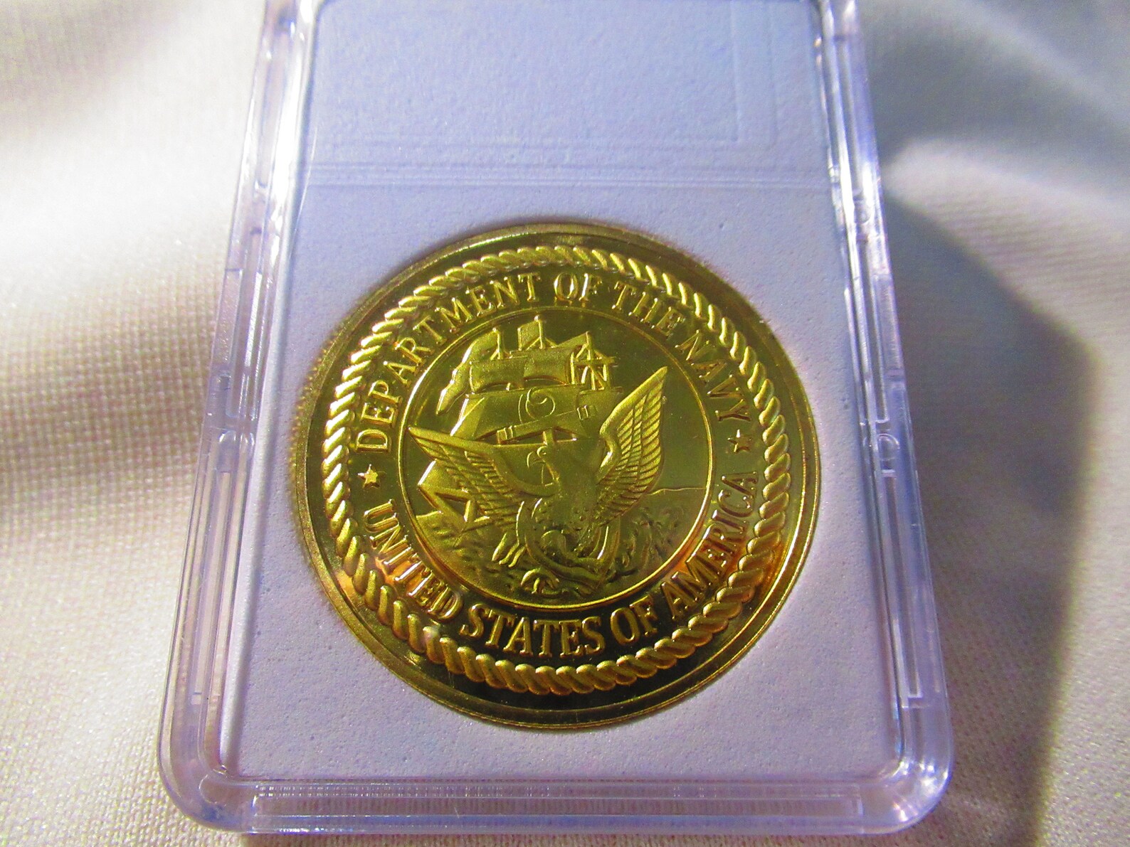 U S Navy Submarine USS MARYLAND / SSBN-738 Challenge Coin | Etsy