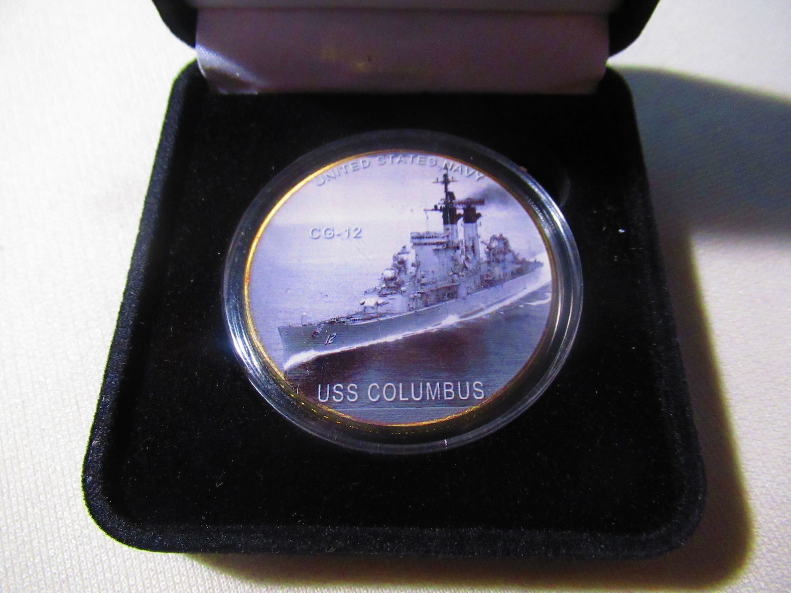 U S Navy USS Columbus CG-12 Challenge Coin | Etsy