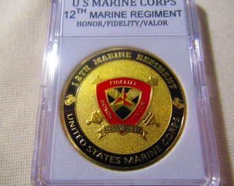U S Marine Corps 3rd MARINE DIVISION Challenge Coin | Etsy