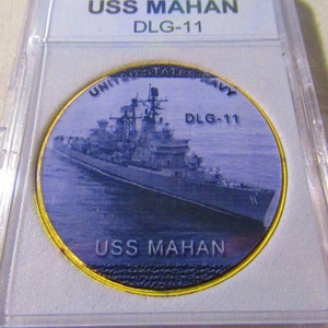 U S Navy - USS MAHAN DLG-11 Challenge Coin - Etsy