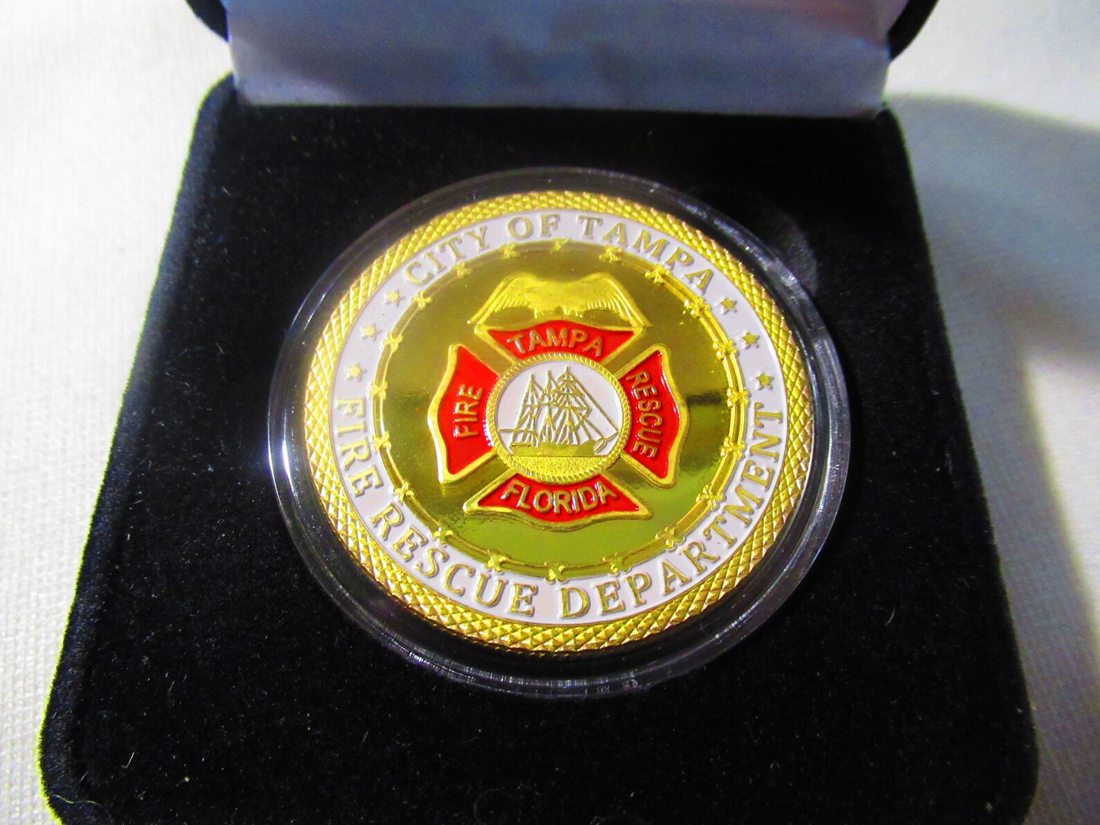TAMPA FIRE-RESCUE Dept Challenge Coin - Etsy