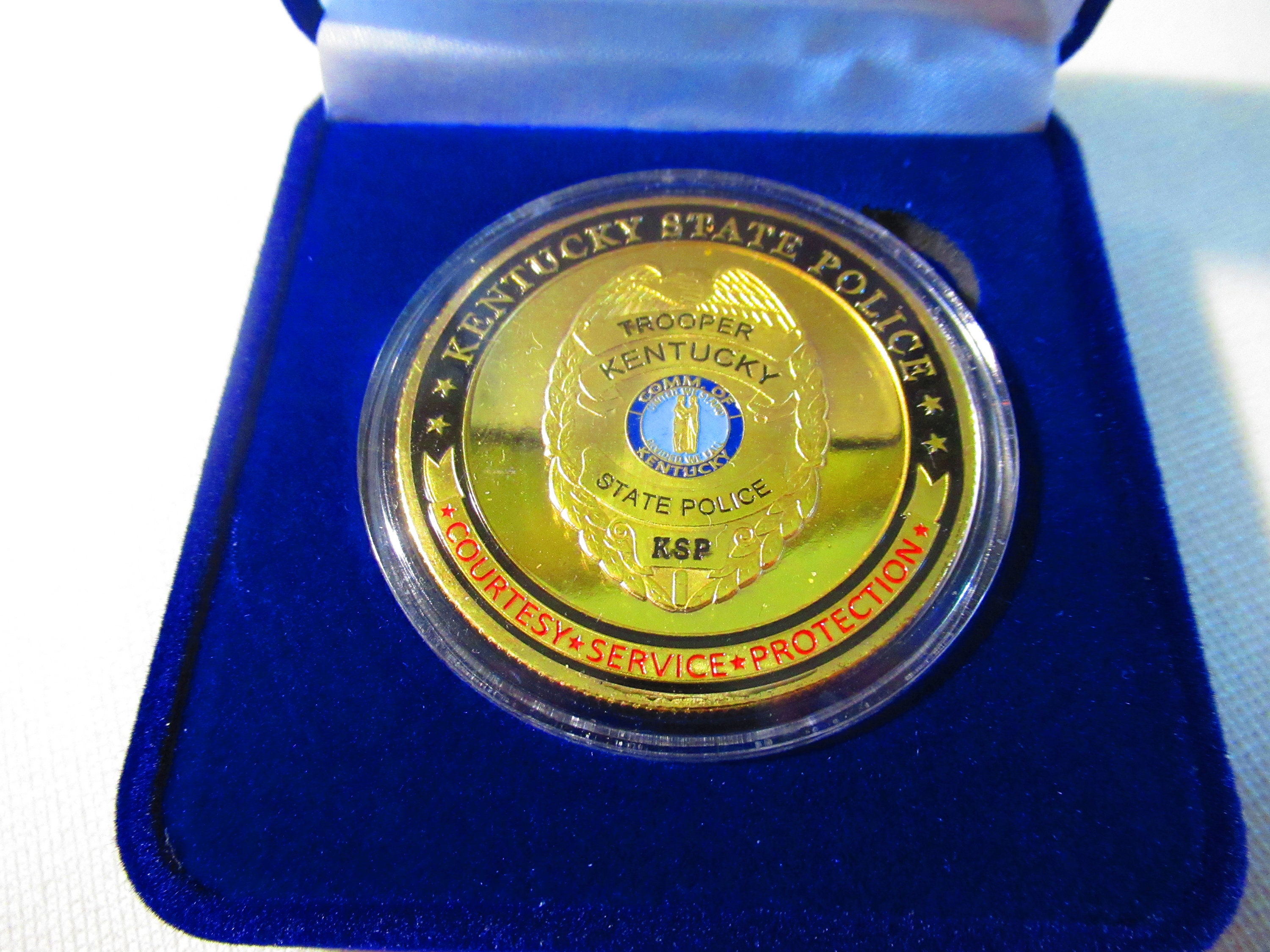 KENTUCKY STATE POLICE Challenge Coin - Etsy