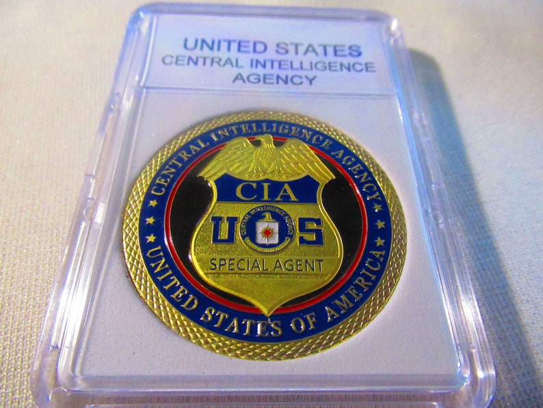 Central Intelligence Agency CIA Shield Challenge Coin - Etsy