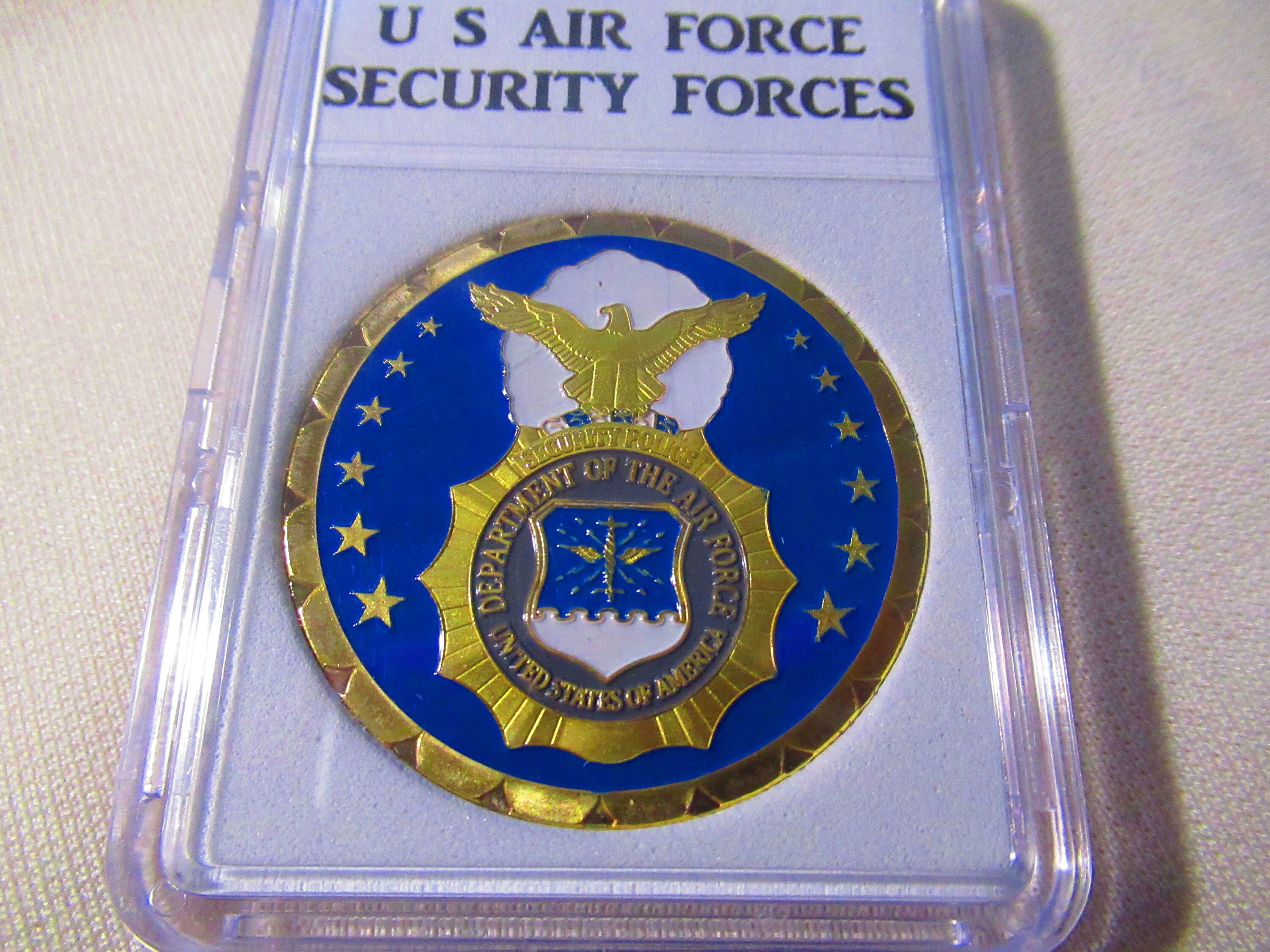 United States Air Force SECURITY FORCES Challenge Coin | Etsy