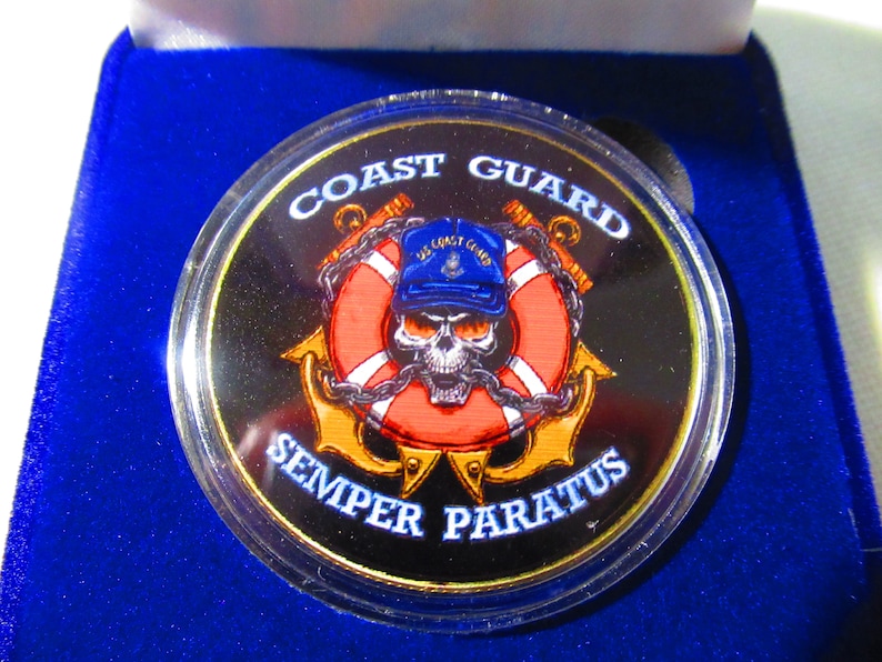 United States Coast Guard Challenge Coin | Etsy