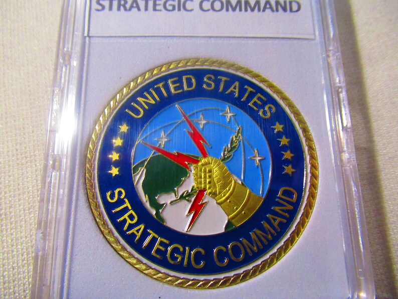 United States Strategic Command Challenge Coin - Etsy