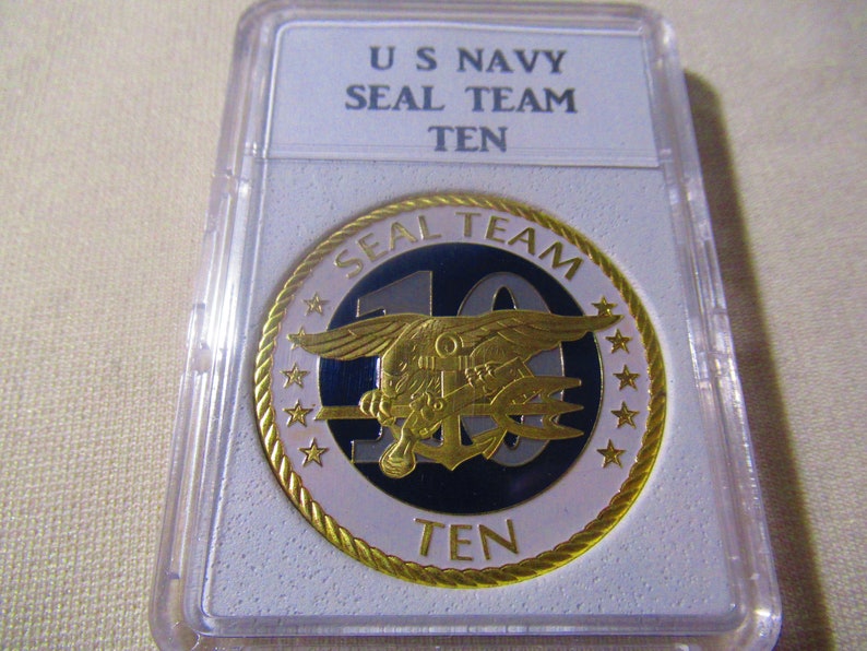 U S Navy SEAL TEAM TEN Challenge Coin - Etsy
