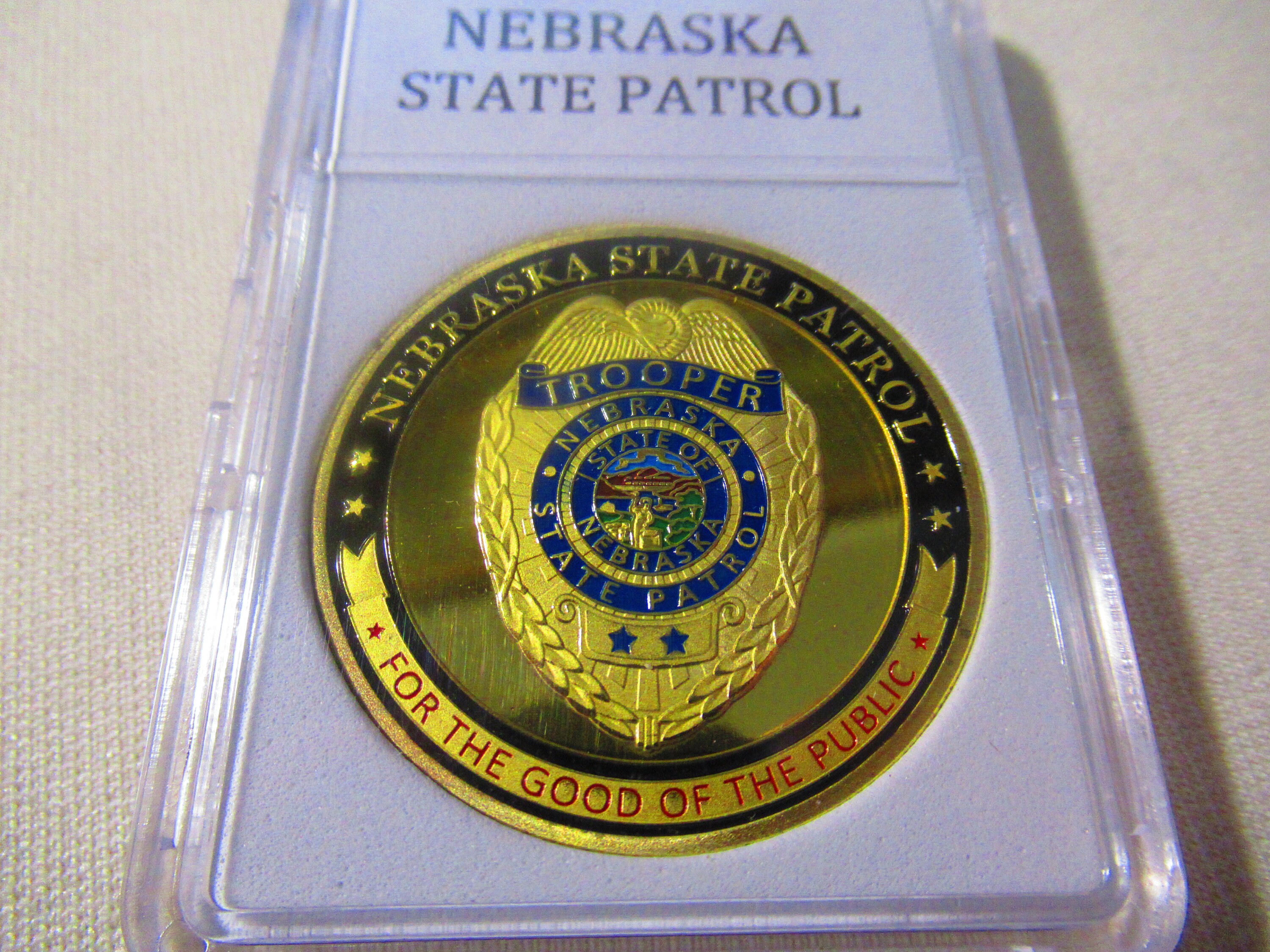 NEBRASKA STATE PATROL Challenge Coin - Etsy