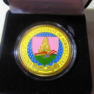 Department of Agriculture Challenge Coin - Etsy