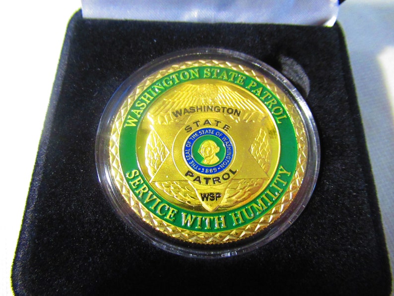 WASHINGTON STATE PATROL Challenge Coin - Etsy