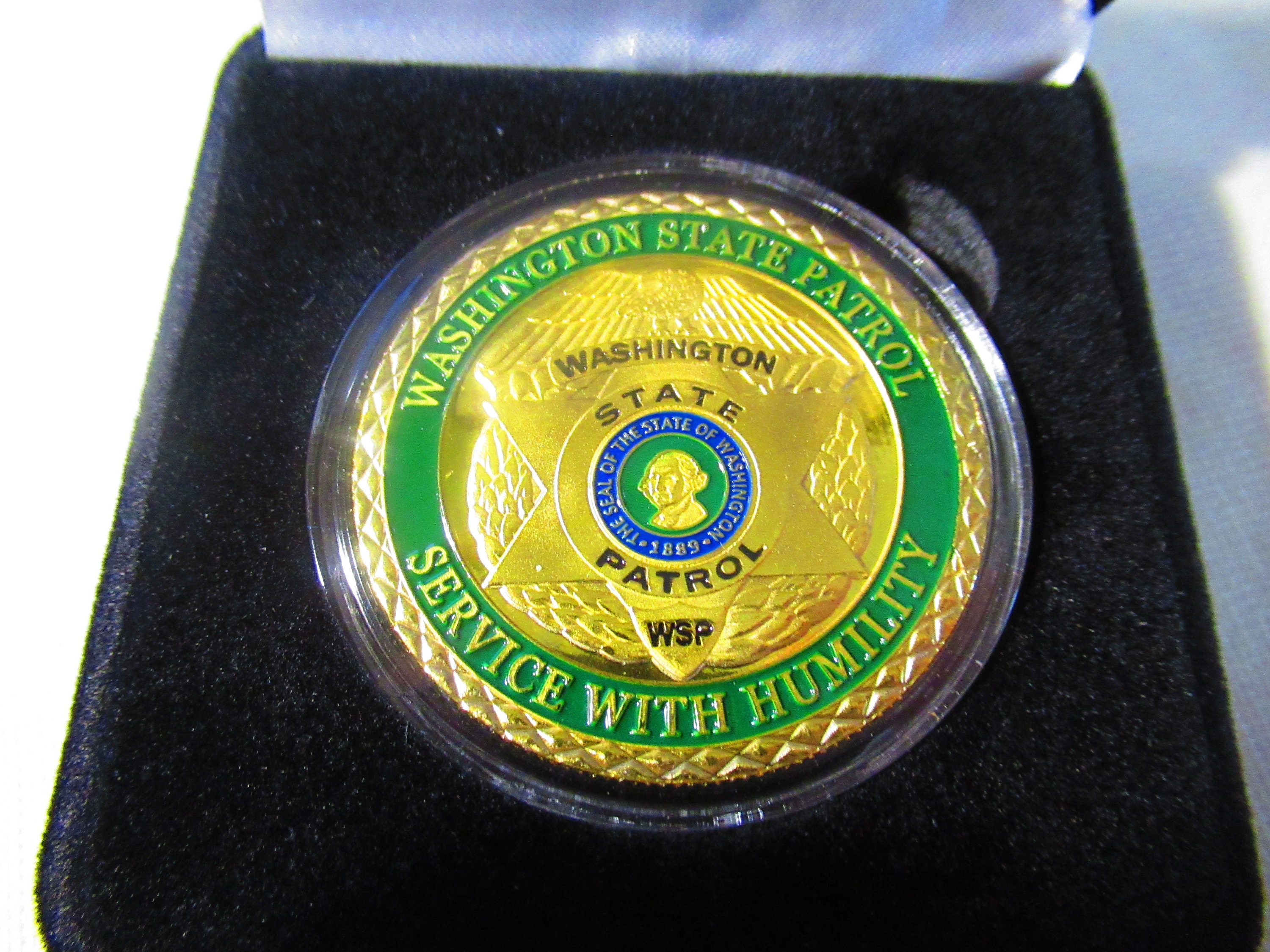 WASHINGTON STATE PATROL Challenge Coin | Etsy