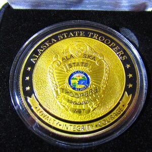 ALASKA STATE TROOPERS Challenge Coin - Etsy