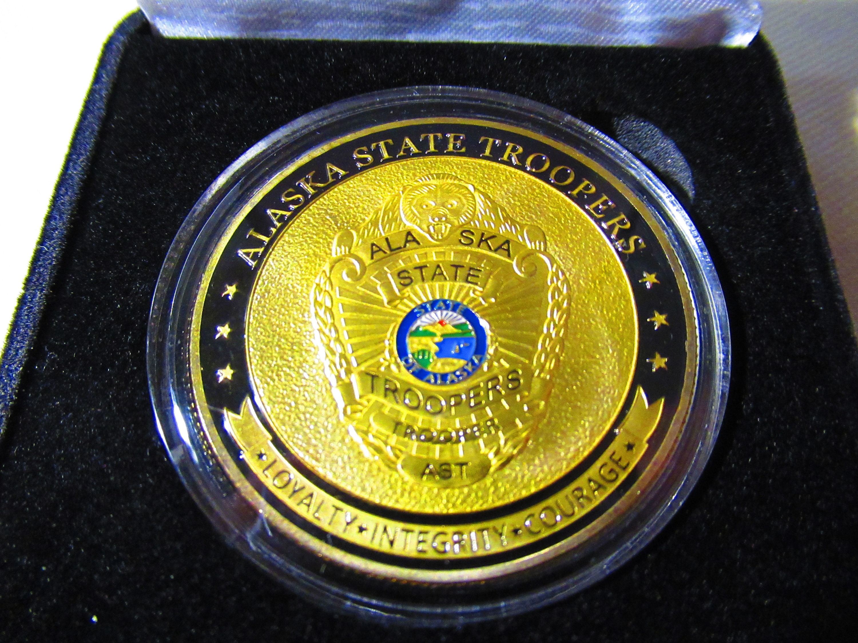 ALASKA STATE TROOPERS Challenge Coin - Etsy