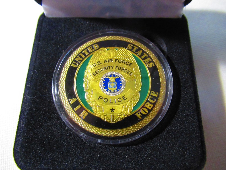 United States Air Force SECURITY FORCES POLICE Challenge Coin - Etsy