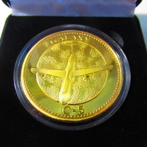 U S AIR FORCE C-5 GALAXY Challenge Coin - Etsy