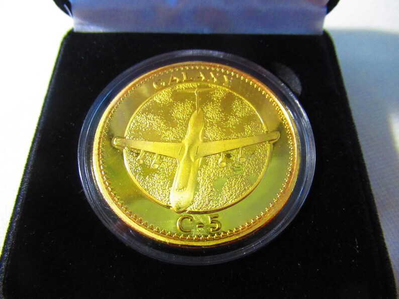 U S AIR FORCE C-5 GALAXY Challenge Coin - Etsy