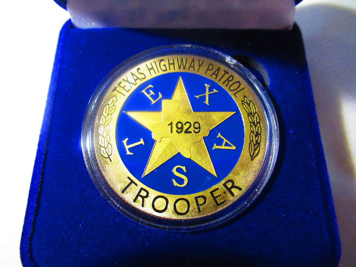 TEXAS HIGHWAY PATROL Challenge Coin - Etsy