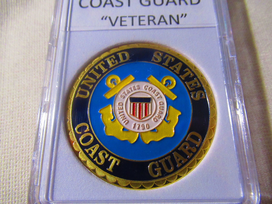 US COAST GUARD Commemorative Challenge Coin | Etsy
