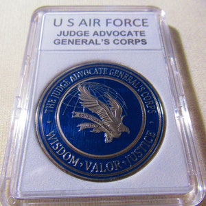 U S Air Force (JAG) Judge Advocate General's Corps Challenge Coin - Etsy