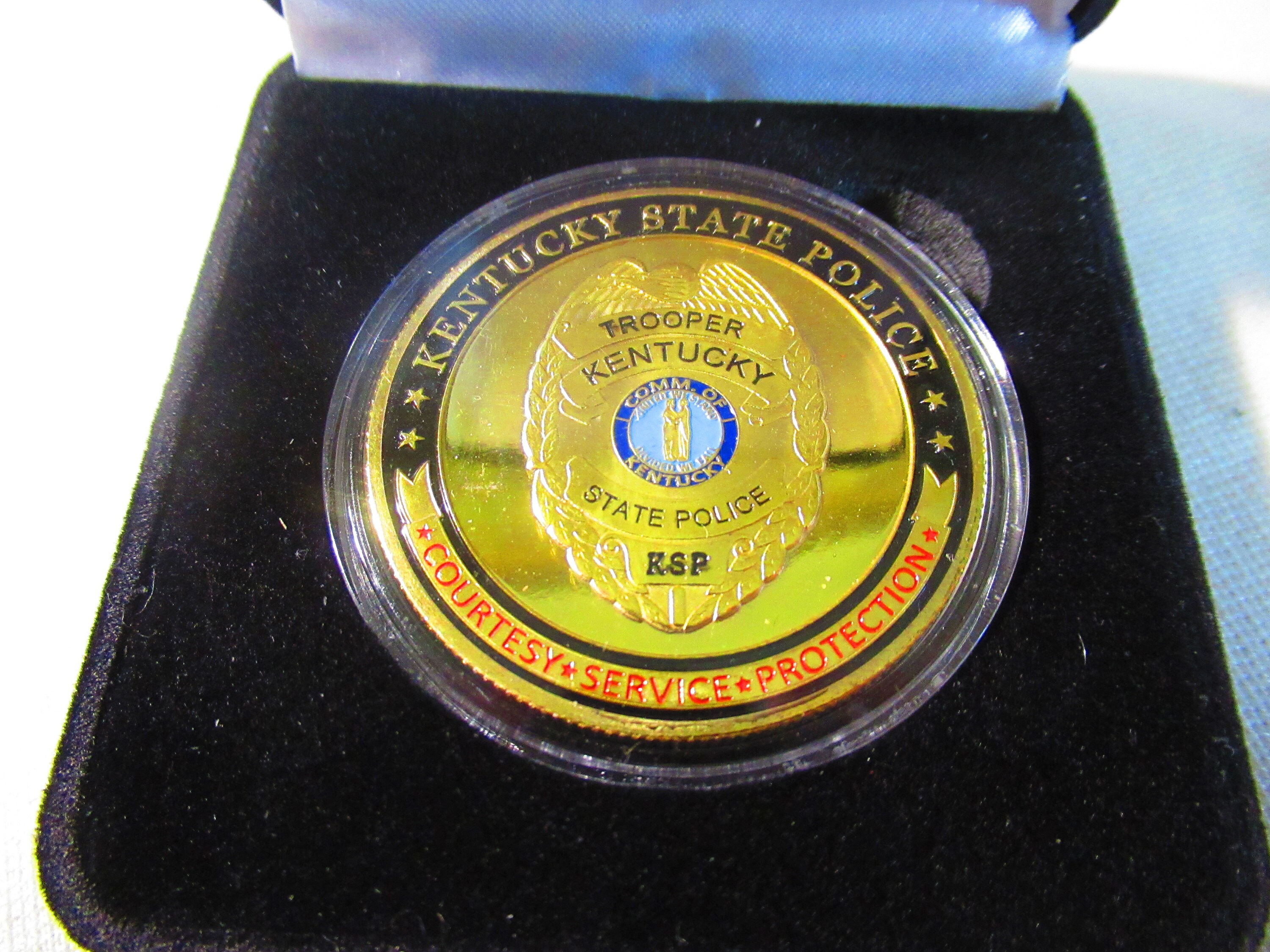 KENTUCKY STATE POLICE Challenge Coin - Etsy