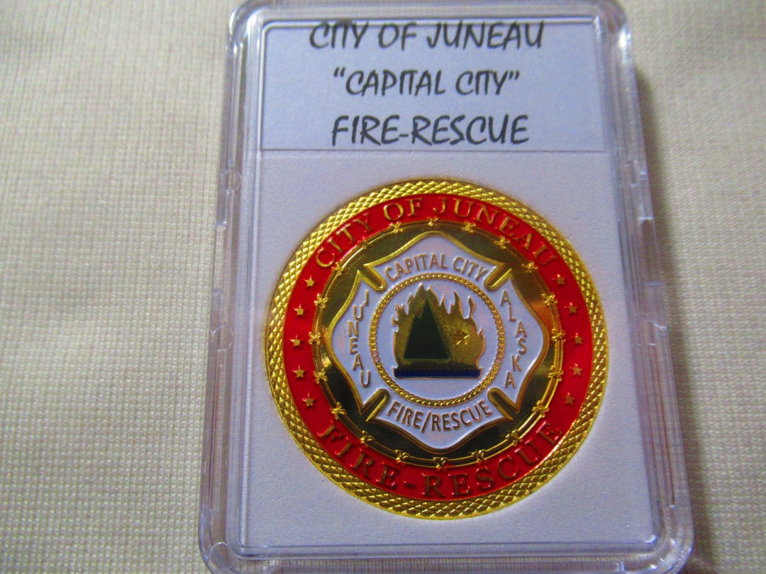City of JUNEAU FIRE-RESCUE Challenge Coin - Etsy