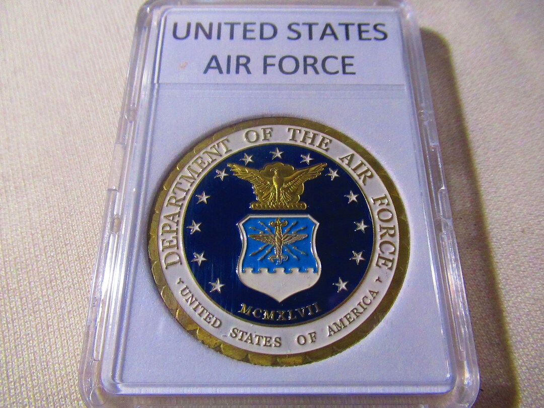 U S AIR FORCE Logo Challenge Coin - Etsy