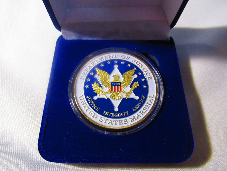 United States Marshal Service Challenge Coin - Etsy