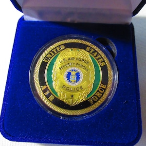 United States Air Force SECURITY FORCES POLICE Challenge Coin - Etsy