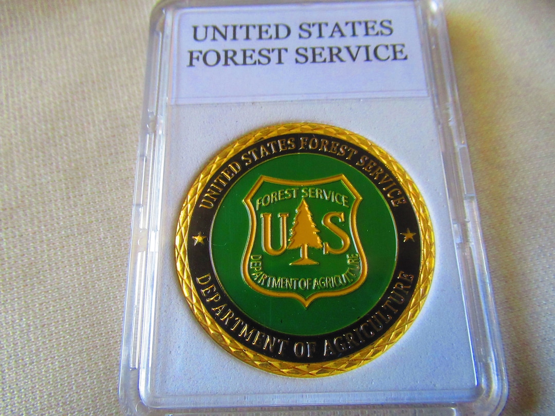 United States Forest Service Challenge Coin - Etsy