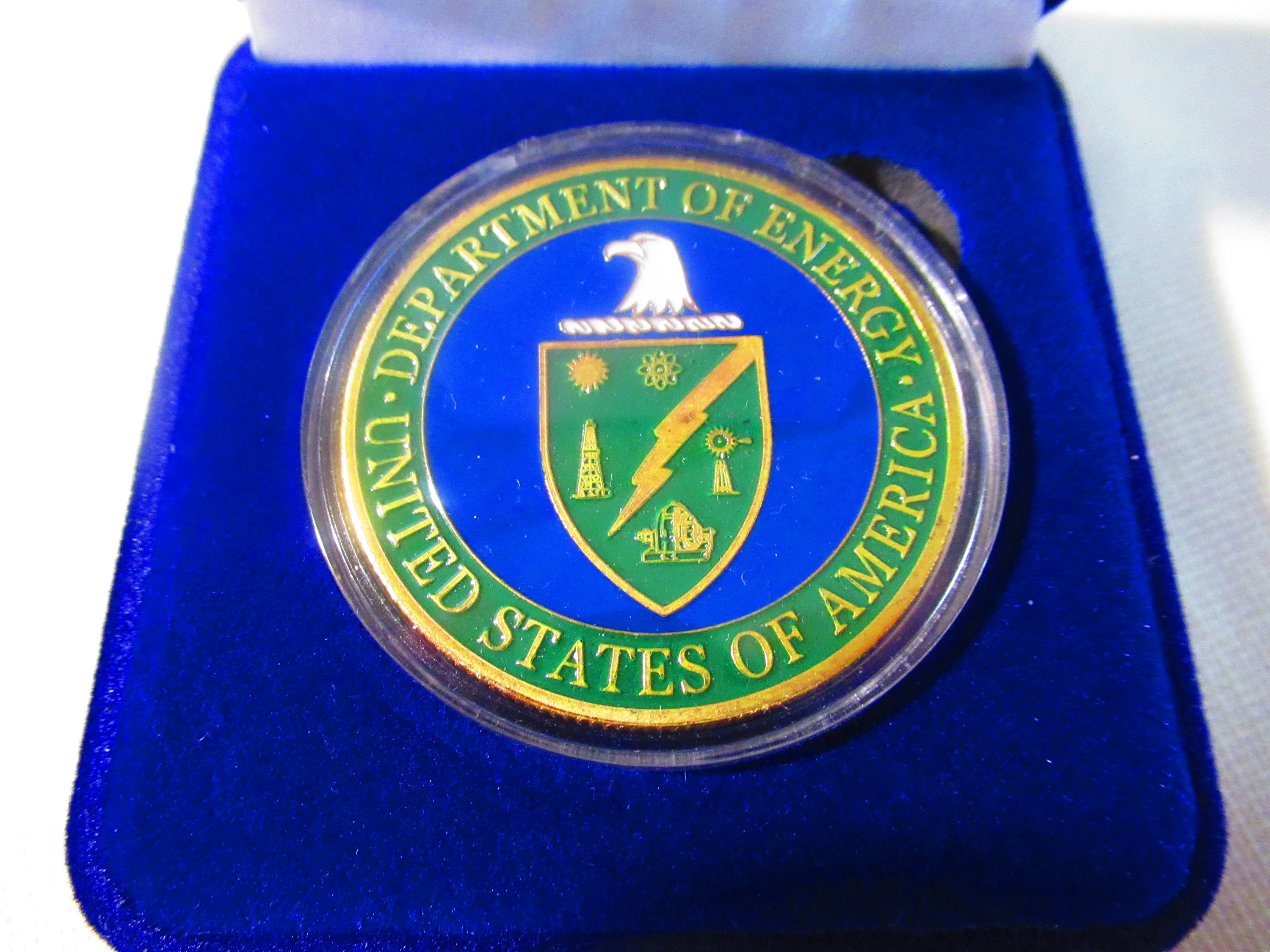 Department of Energy (DOE) Challenge Coin - Etsy