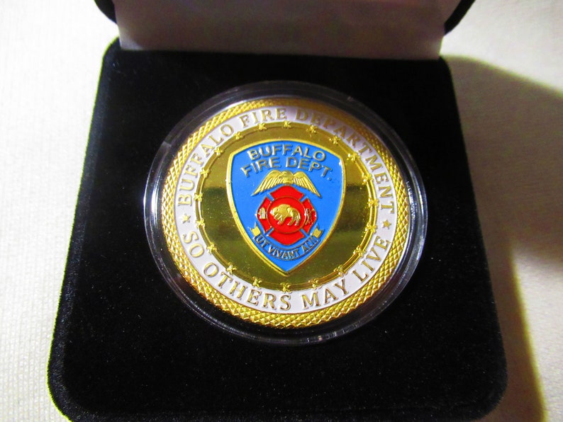 BUFFALO FIRE DEPT. Challenge Coin - Etsy