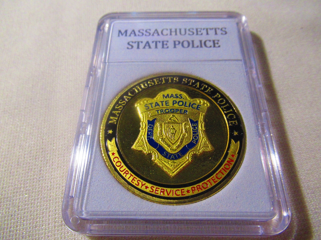 MASSACHUSETTS STATE POLICE Challenge Coin - Etsy