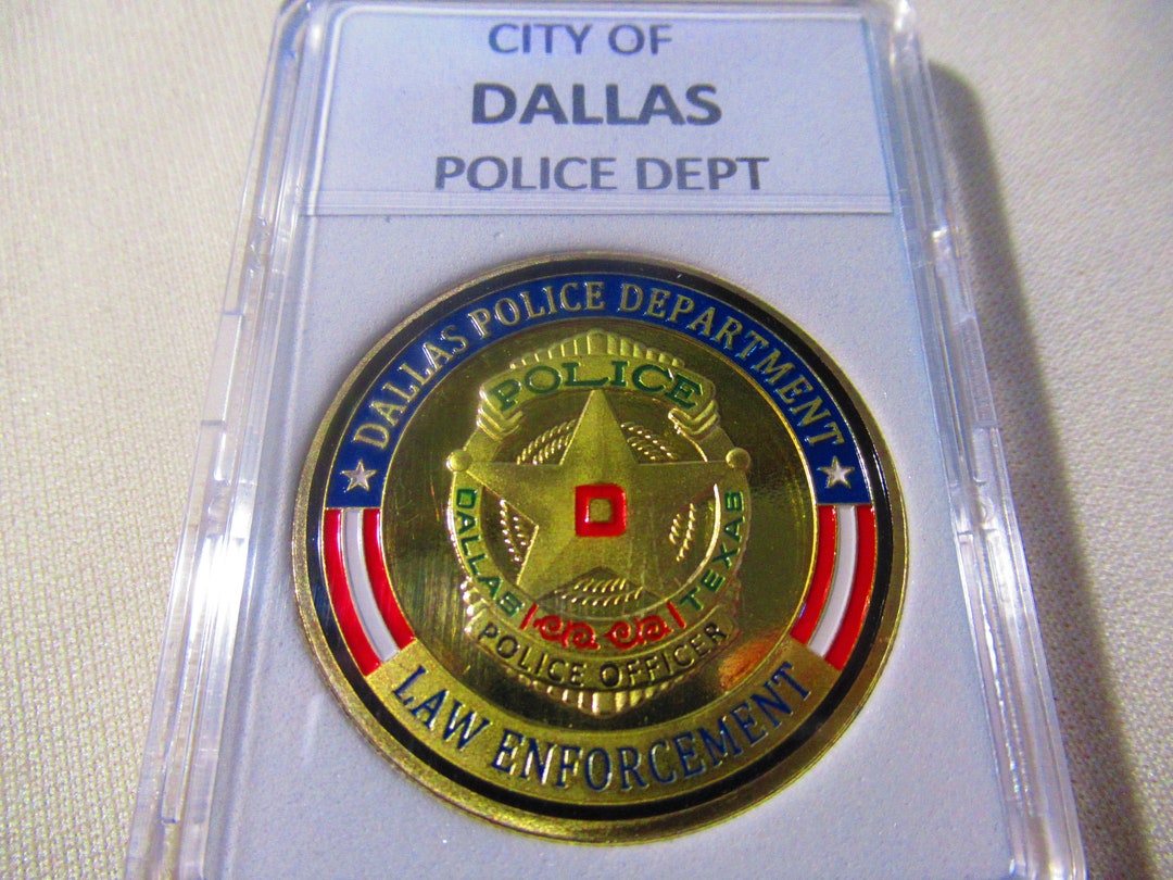 CITY OF DALLAS Police Dept. Challenge Coin - Etsy