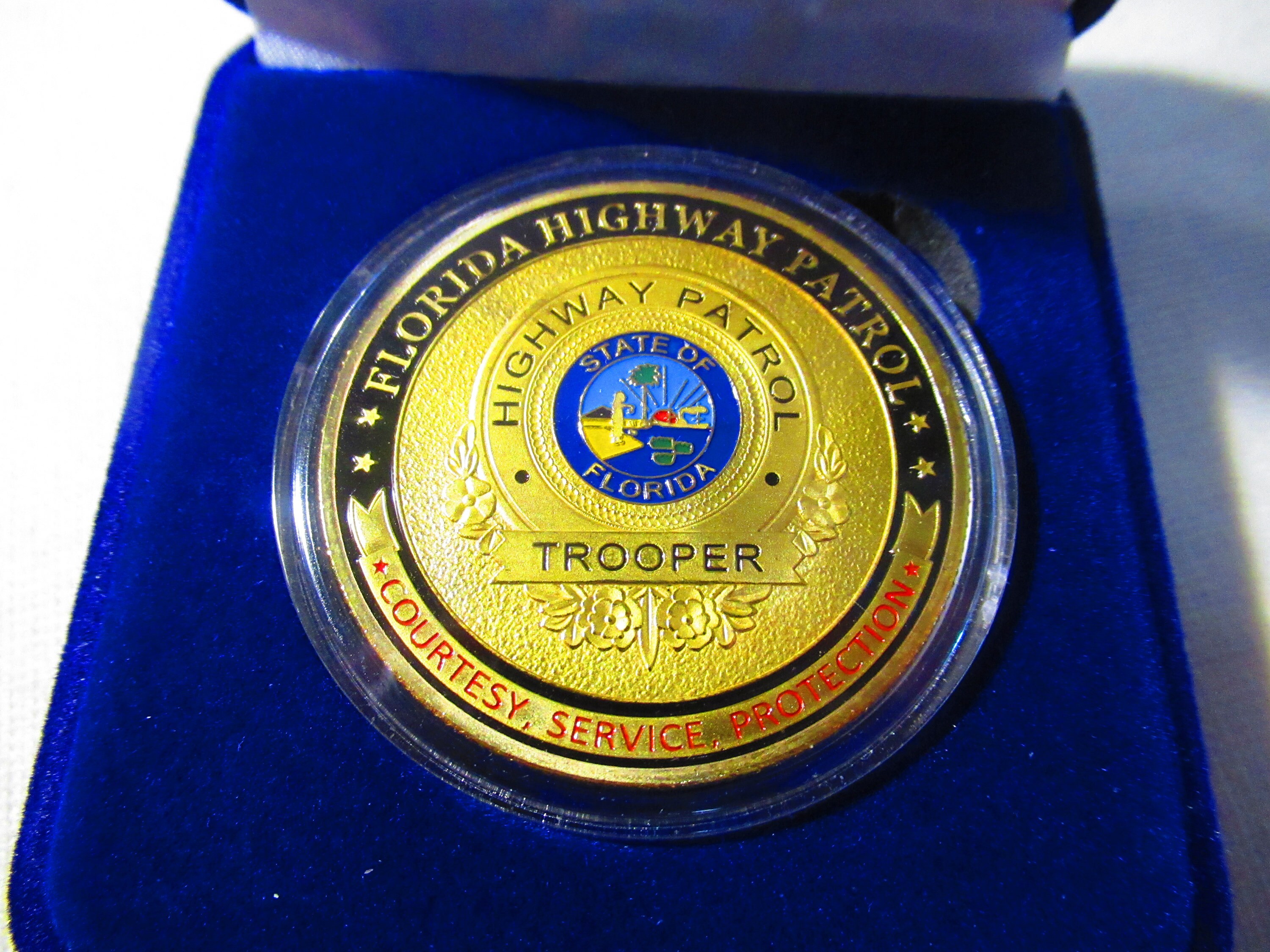 FLORIDA HIGHWAY PATROL Challenge Coin - Etsy