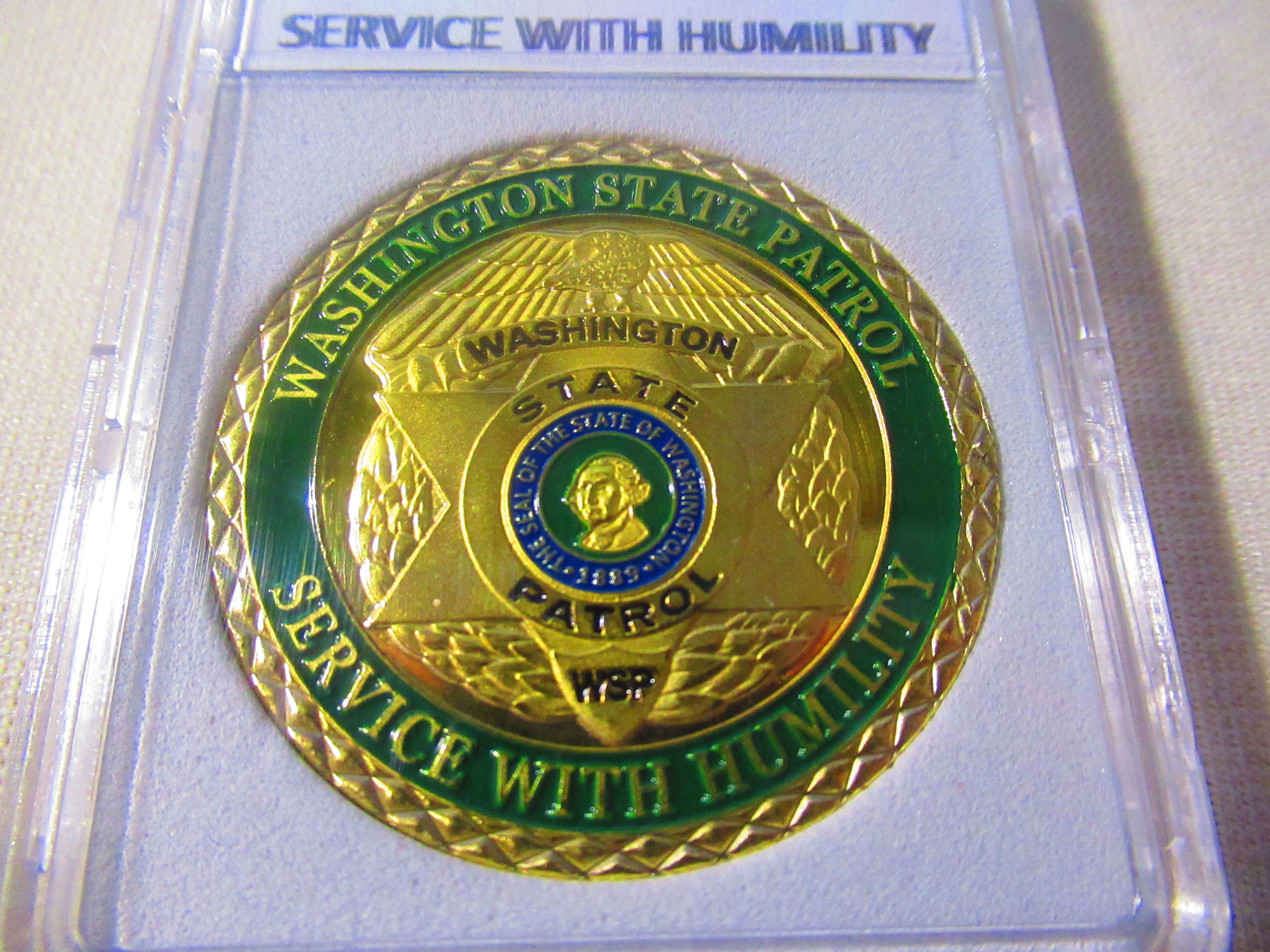 WASHINGTON STATE PATROL Challenge Coin | Etsy