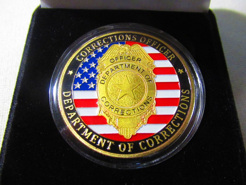 Department of Corrections Officer Challenge Coin - Etsy