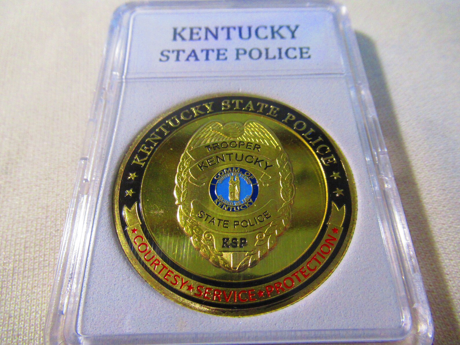 KENTUCKY STATE POLICE Challenge Coin - Etsy