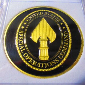 United States Special Operations Command Challenge Coin - Etsy