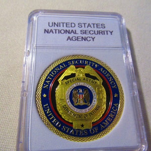 National Security Agency Challenge Coin - Etsy