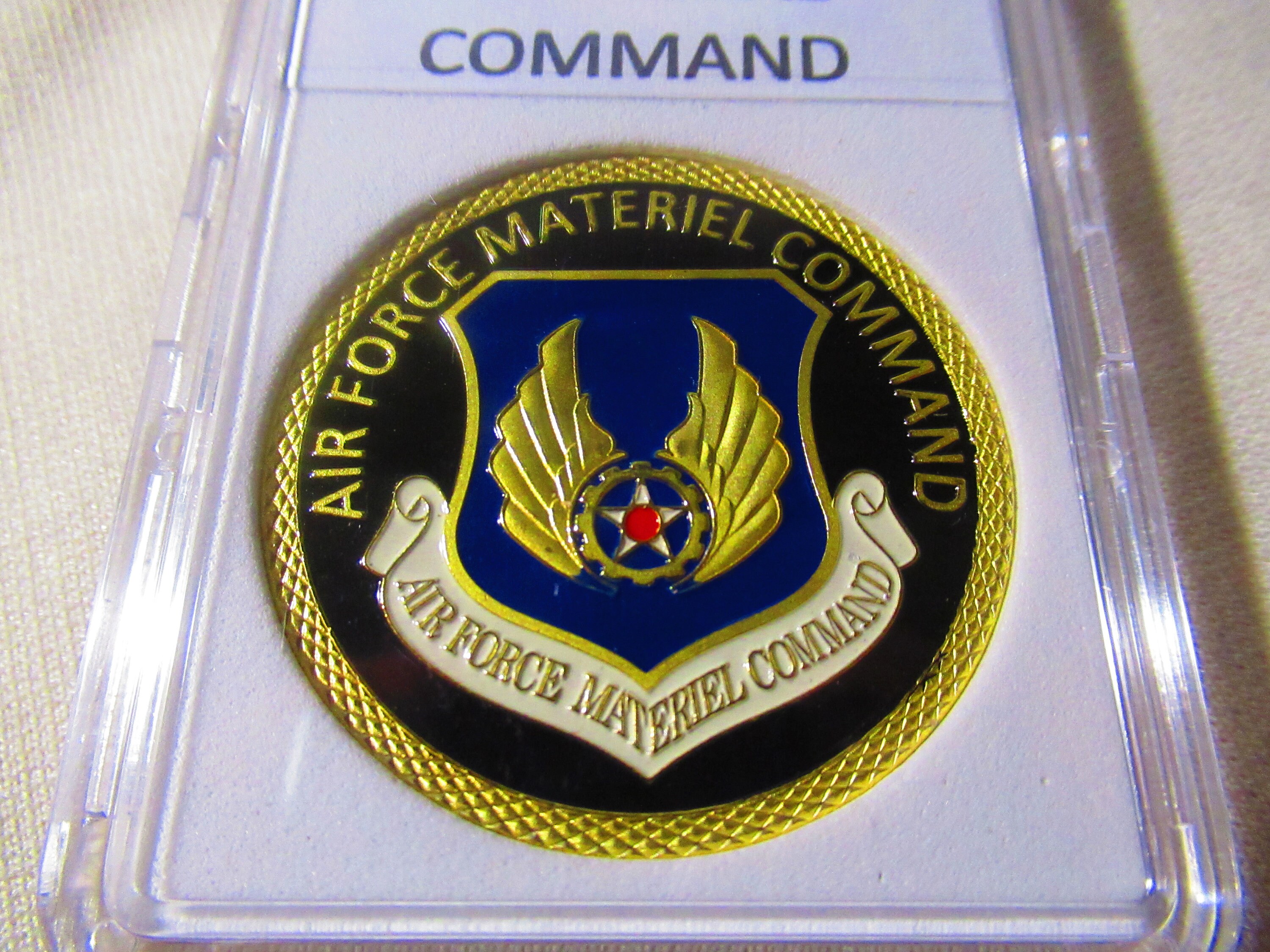 Air Force MATERIAL COMMAND Challenge Coin | Etsy