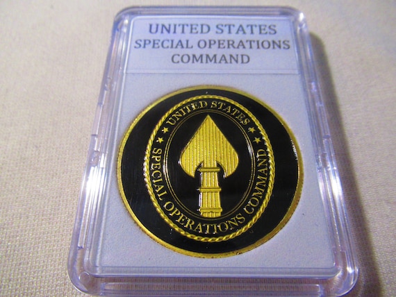 United States Special Operations Command Challenge Coin | Etsy