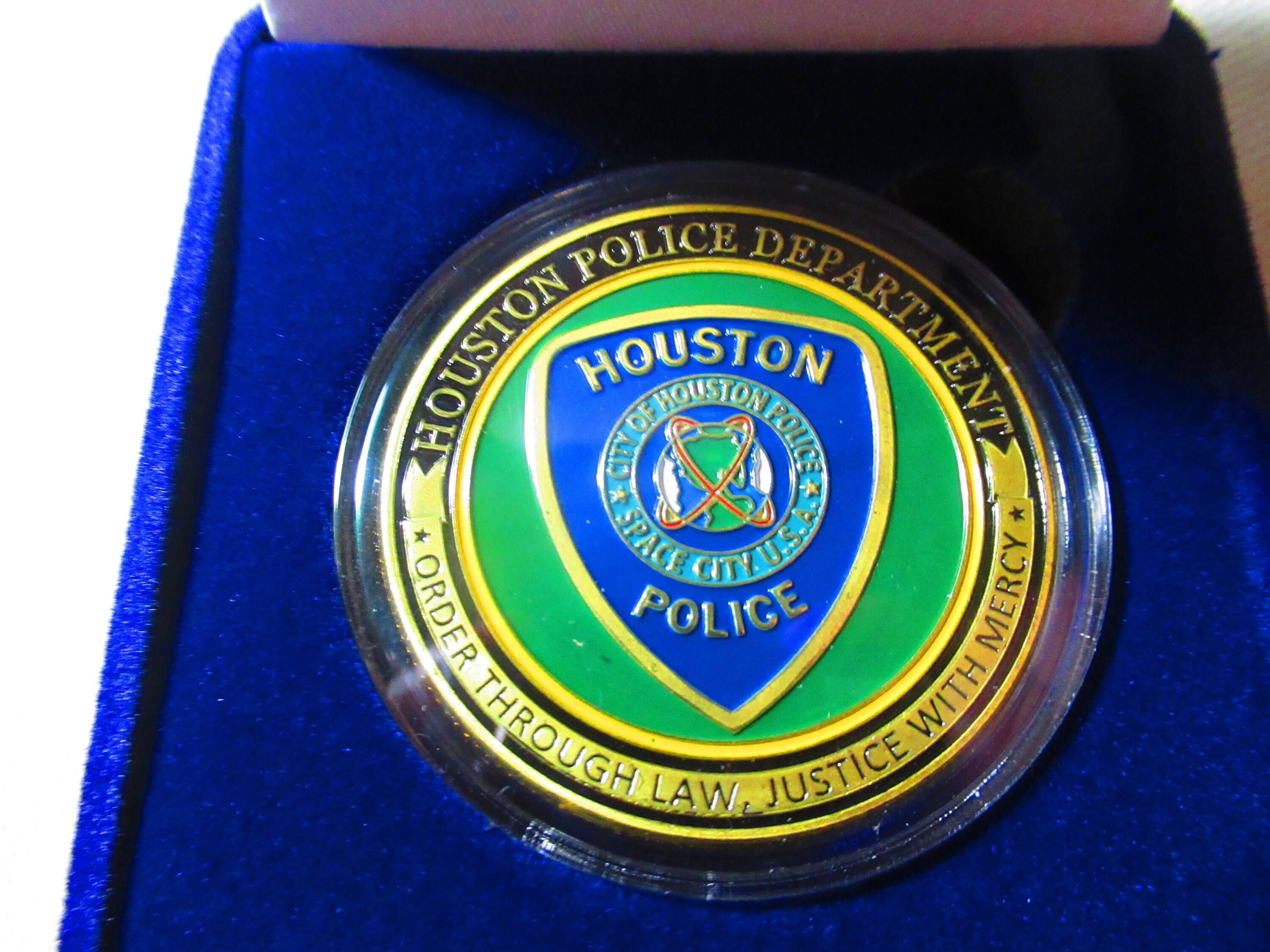 CITY OF HOUSTON Police Dept. Challenge Coin - Etsy