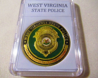 VIRGINIA STATE POLICE Challenge Coin | Etsy