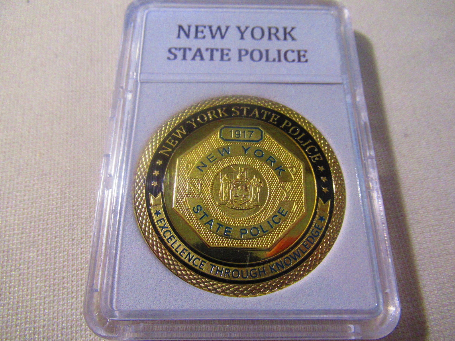 NEW YORK STATE Police Challenge Coin | Etsy