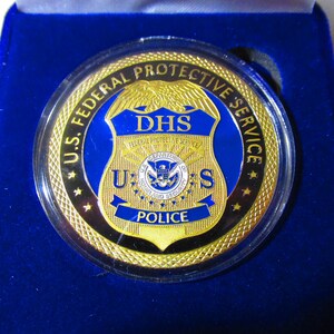 U S Federal Protective Service Challenge Coin - Etsy