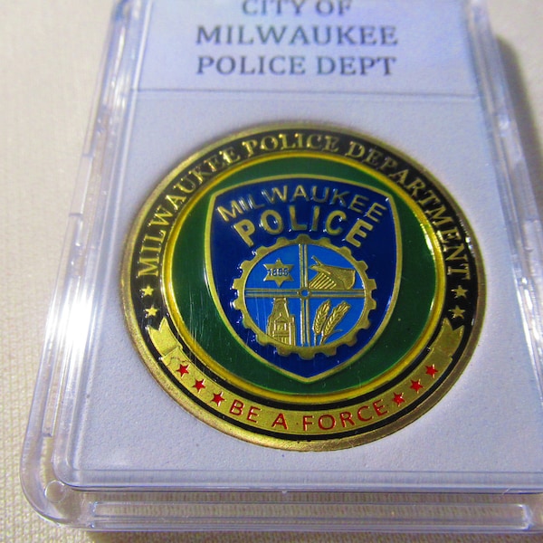 Milwaukee Police Badge Svg - Etsy